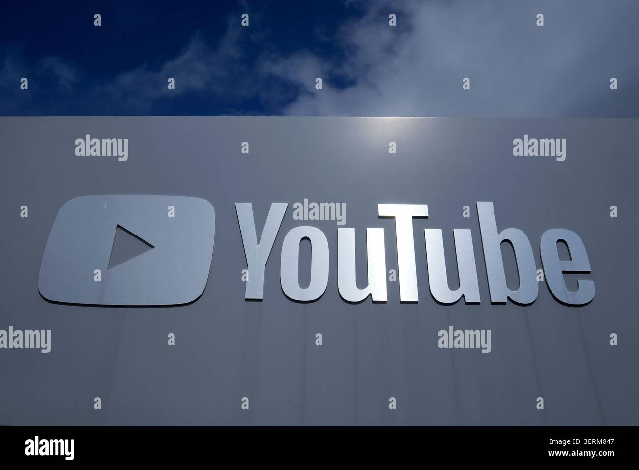 FILE - A YouTube sign is shown near the company's headquarters in San ...