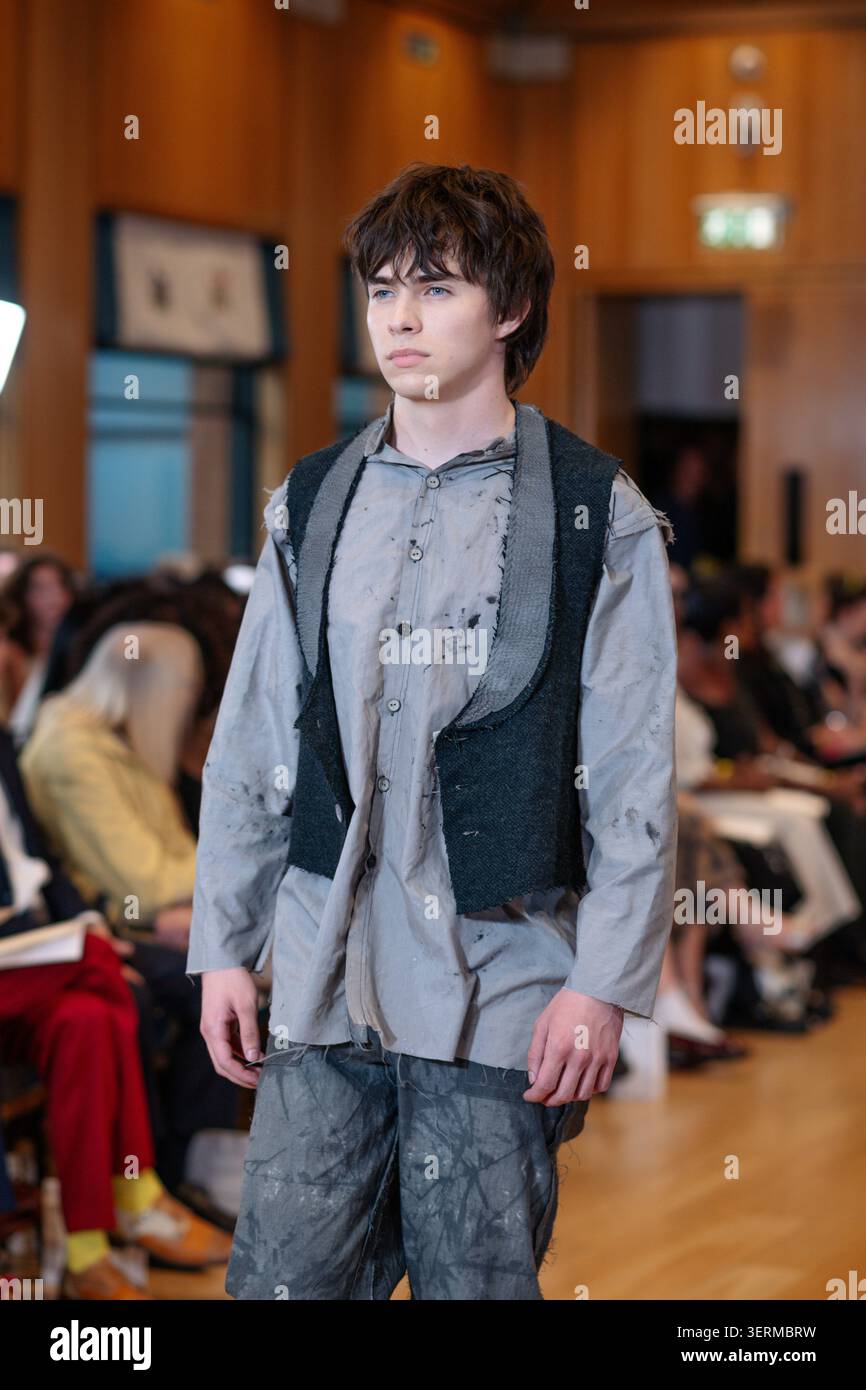 London, UK. 18th March 2026. JCA Academy Graduate Runway Show at ...