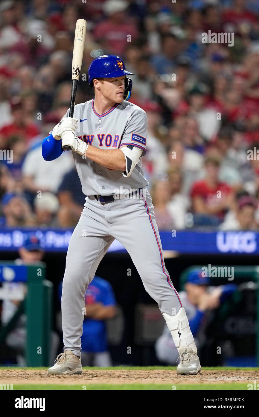 New York Mets' Eric Wagaman plays during a baseball game Thursday, June ...
