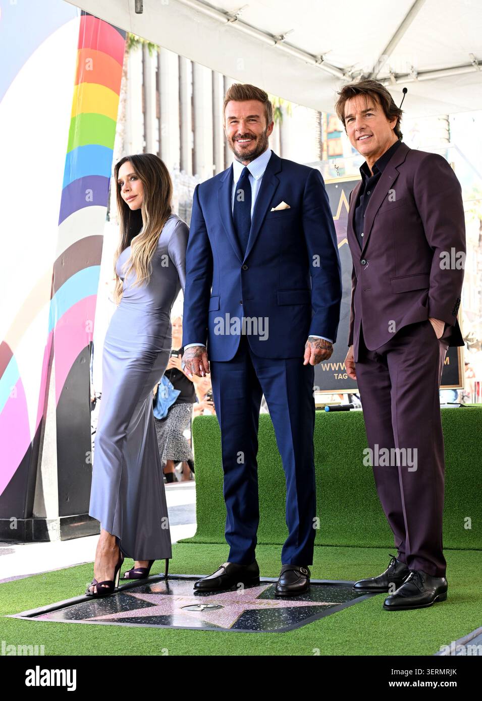 Singer/designer Victoria Beckham, honoree/husband David Beckham and ...