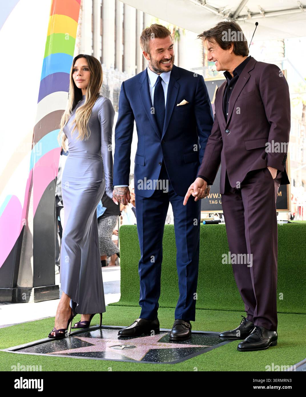 Singer/designer Victoria Beckham, honoree/husband David Beckham and ...