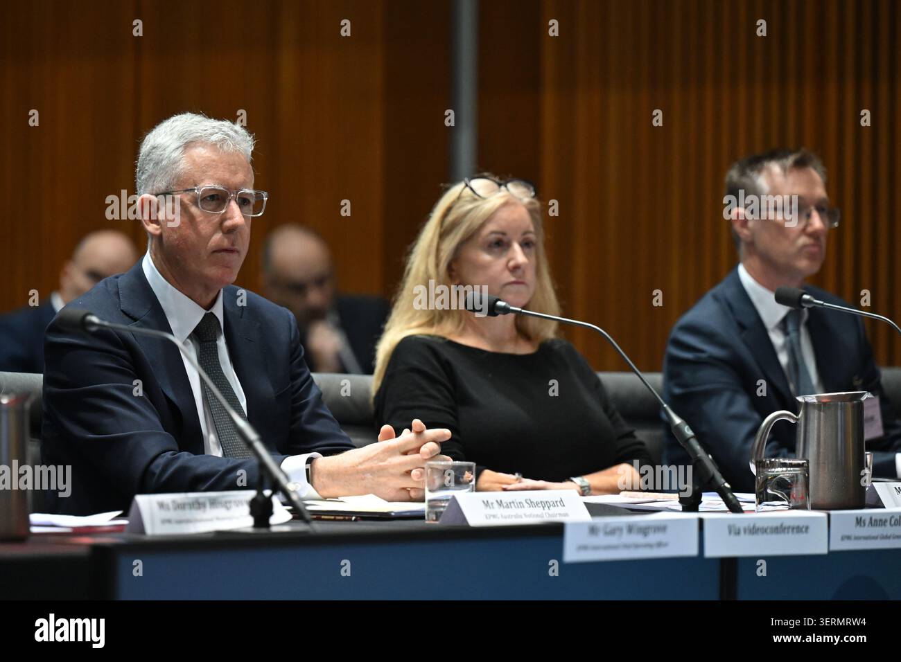KPMG Australia National Chairman Martin Sheppard speaks during an ...