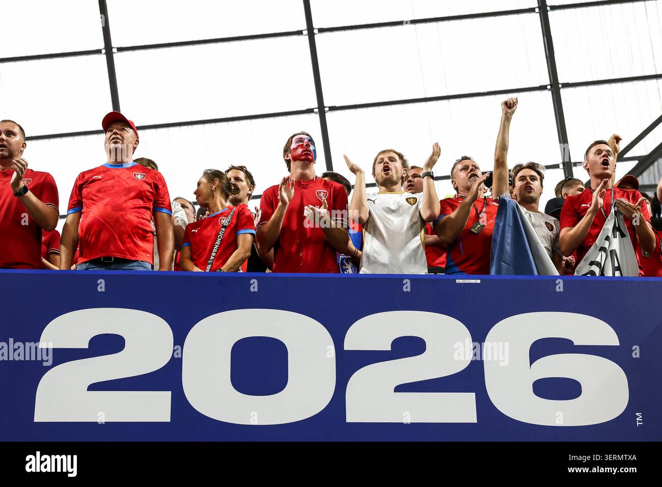 Czechia fans cheering before the FIFA World Cup 2026 match between ...