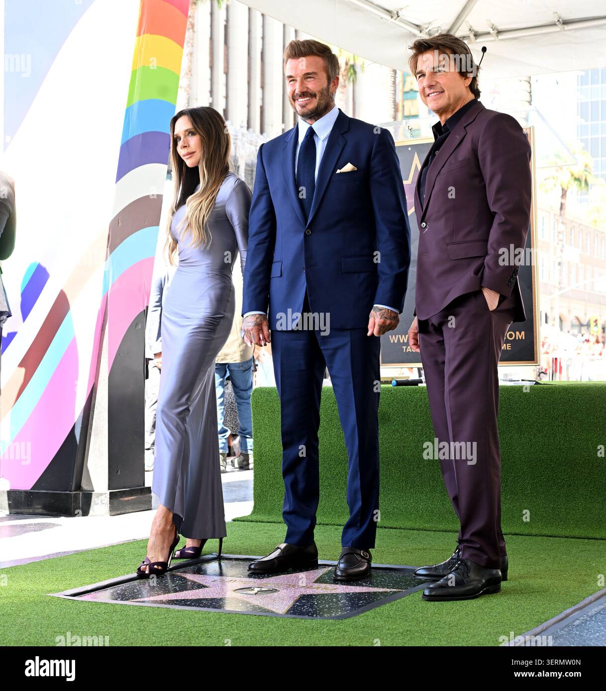 Singer/designer Victoria Beckham, honoree/husband David Beckham and ...
