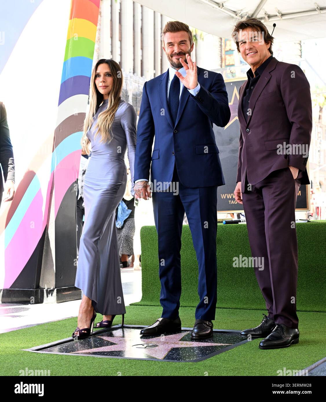 Singer/designer Victoria Beckham, honoree/husband David Beckham and ...
