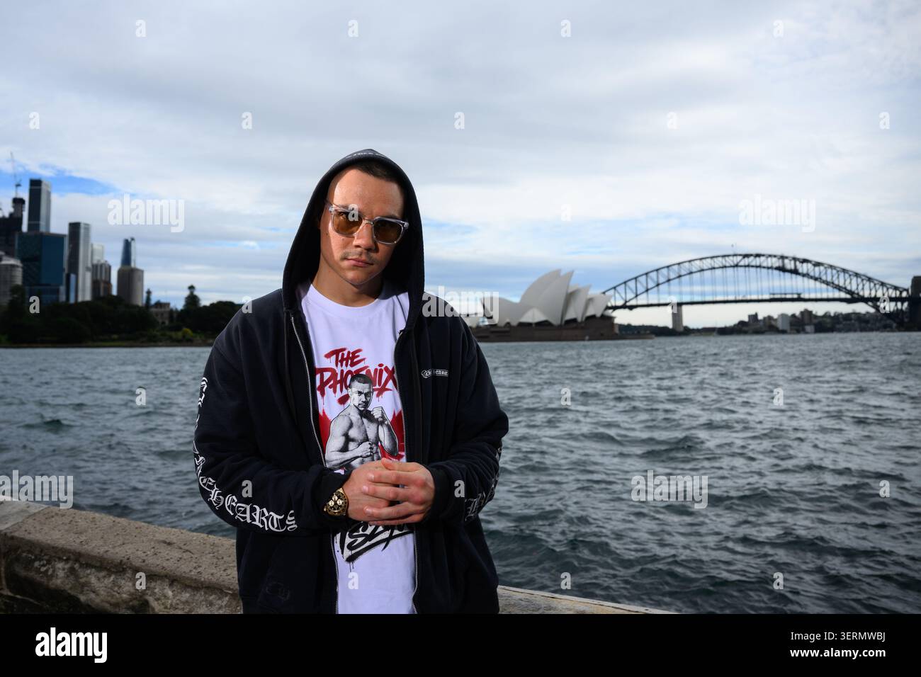 Sydney, Australia. 19th June, 2026. Australian boxer Tim Tszyu poses ...