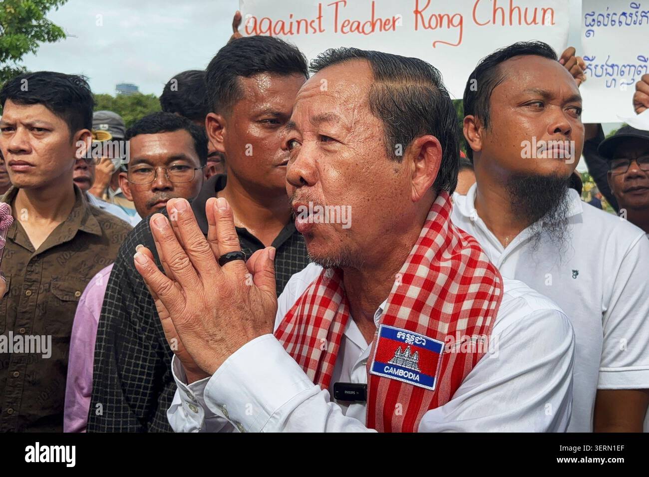 Rong Chhun, a top adviser to the Nation Power Party and a prominent ...