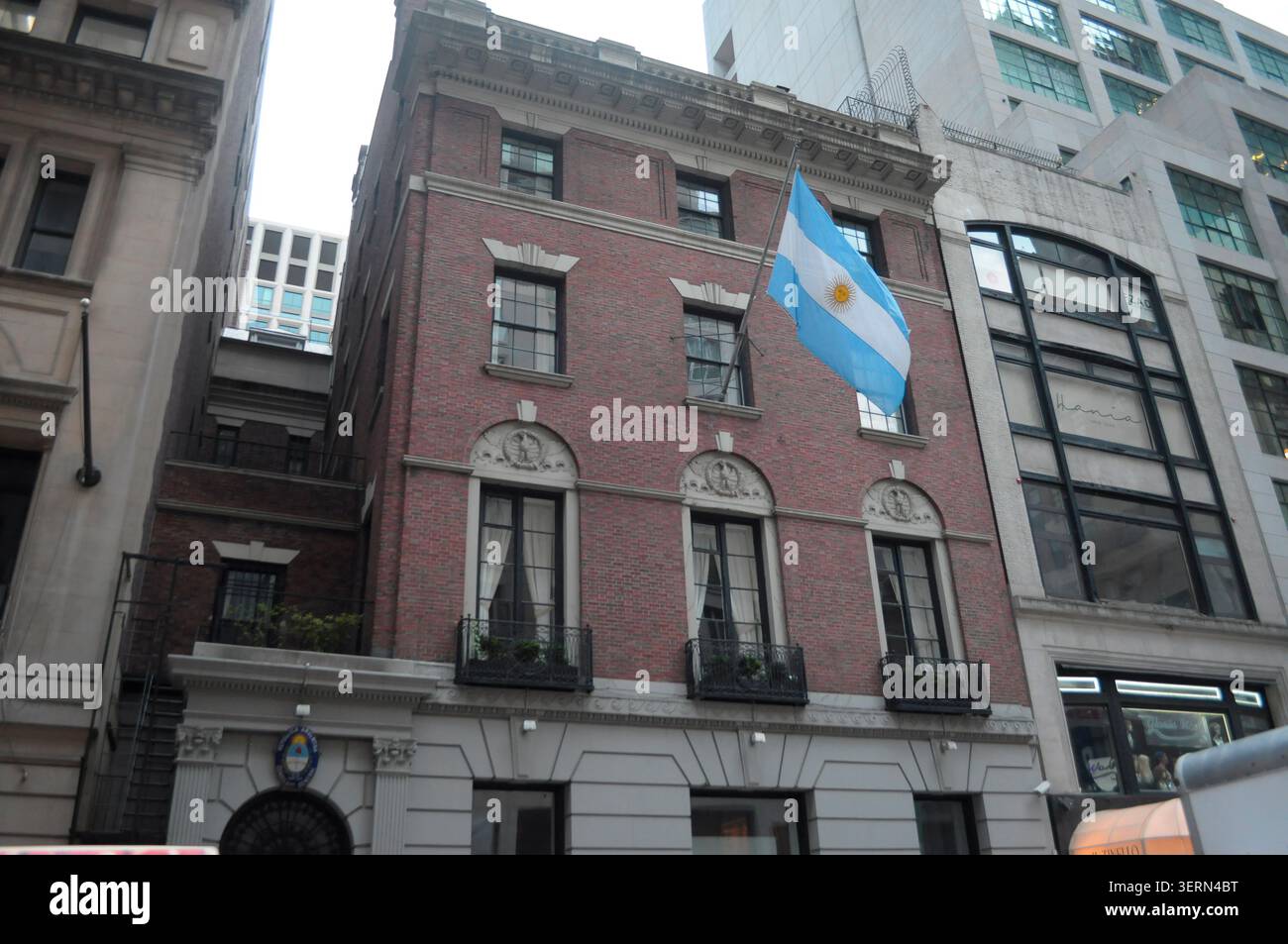 The Consulate General of Argentina building is seen in Manhattan, New ...