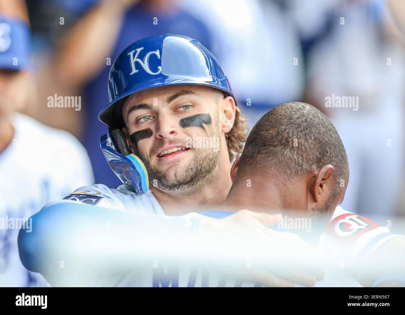 JUN 18, 2026: Kansas City Royals designated hitter Carter Jensen (22 ...