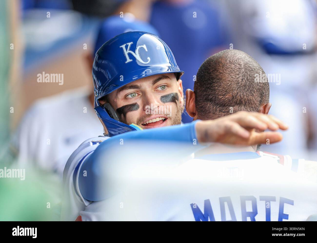 JUN 18, 2026: Kansas City Royals designated hitter Carter Jensen (22 ...