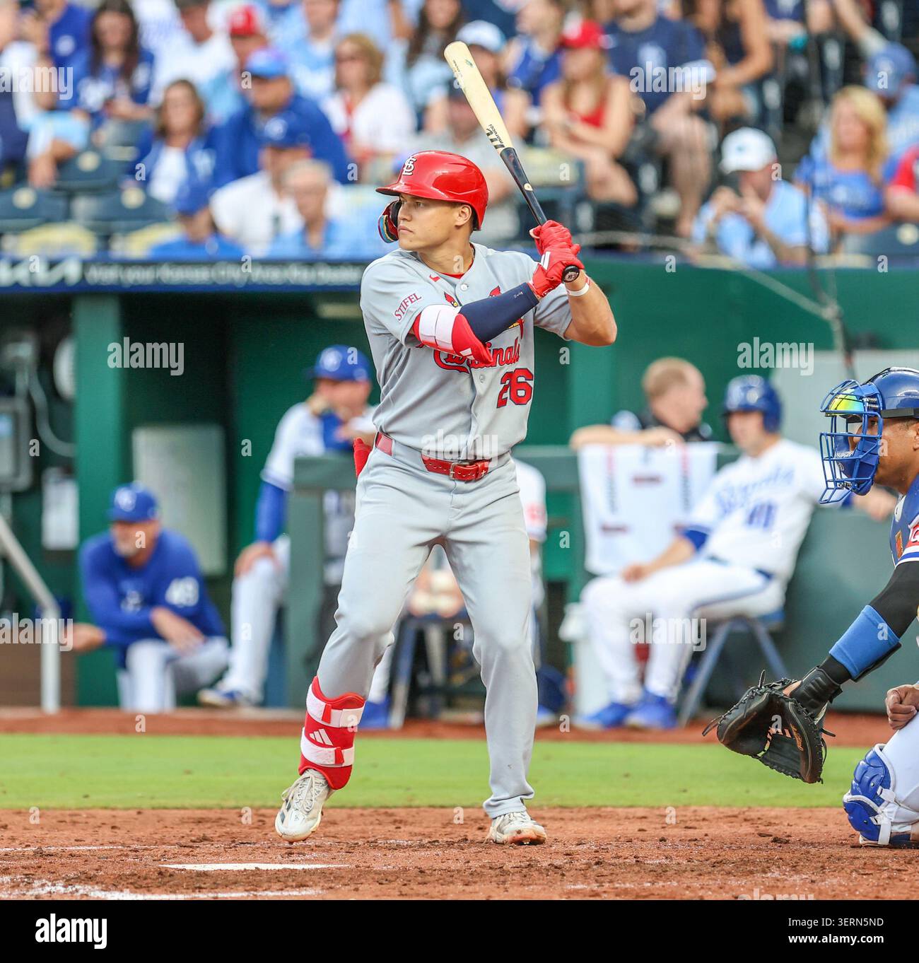 JUN 18, 2026: St. Louis Cardinals second baseman JJ Wetherholt (26) at ...