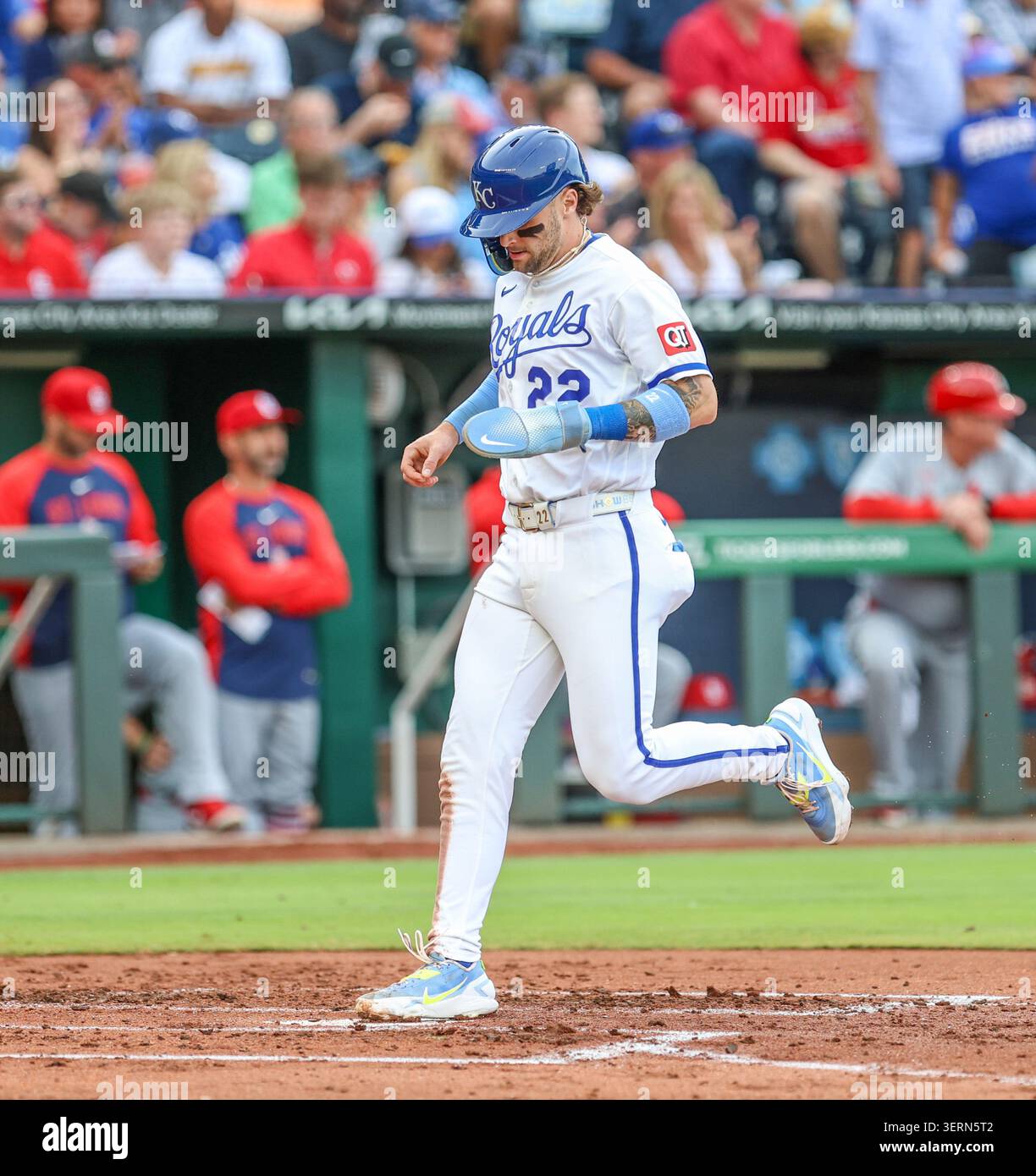 JUN 18, 2026: Kansas City Royals designated hitter Carter Jensen (22 ...