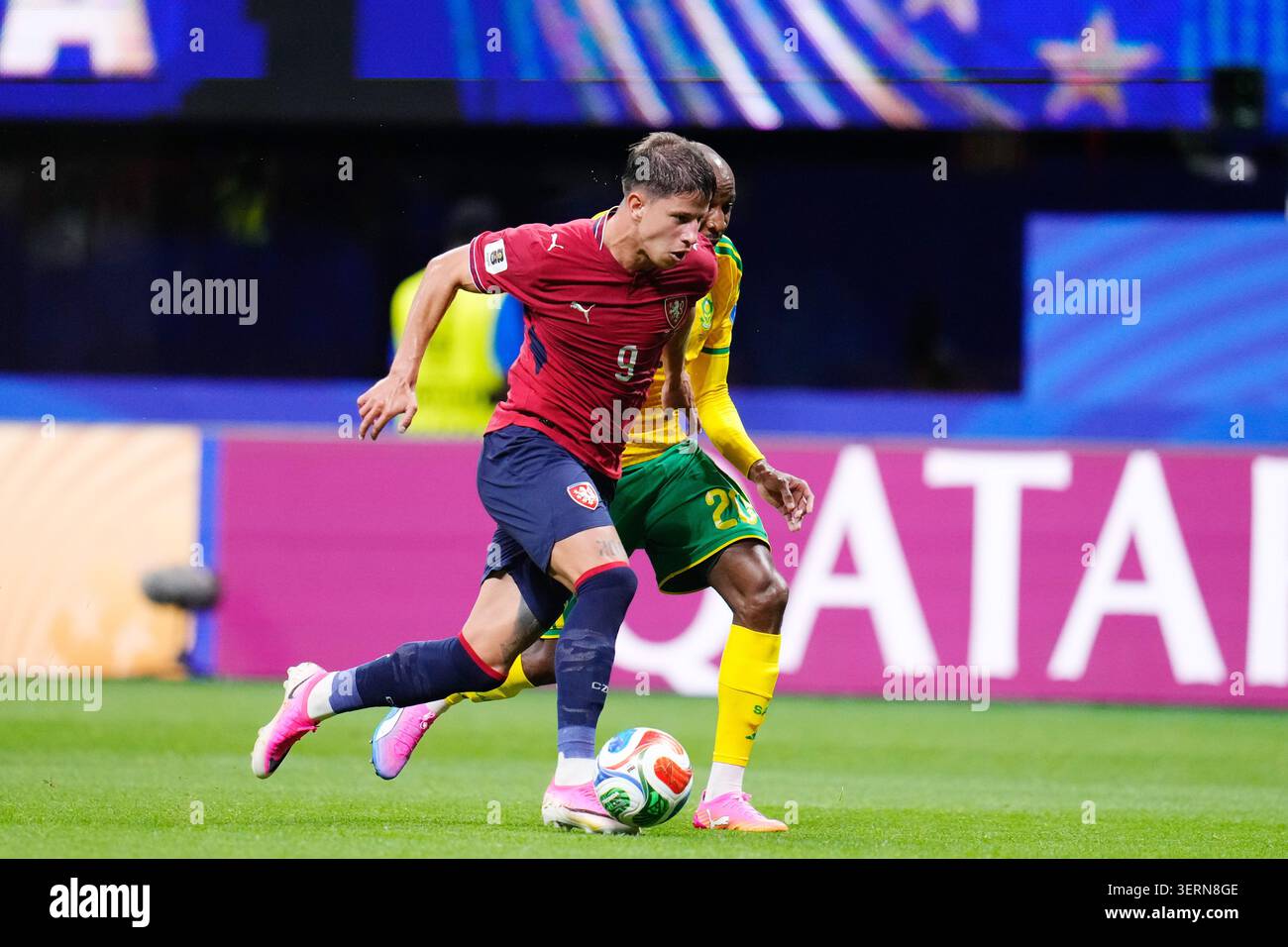 IPA85842809 - Adam Hlozek of Czechia during the FIFA World Cup 2026 ...
