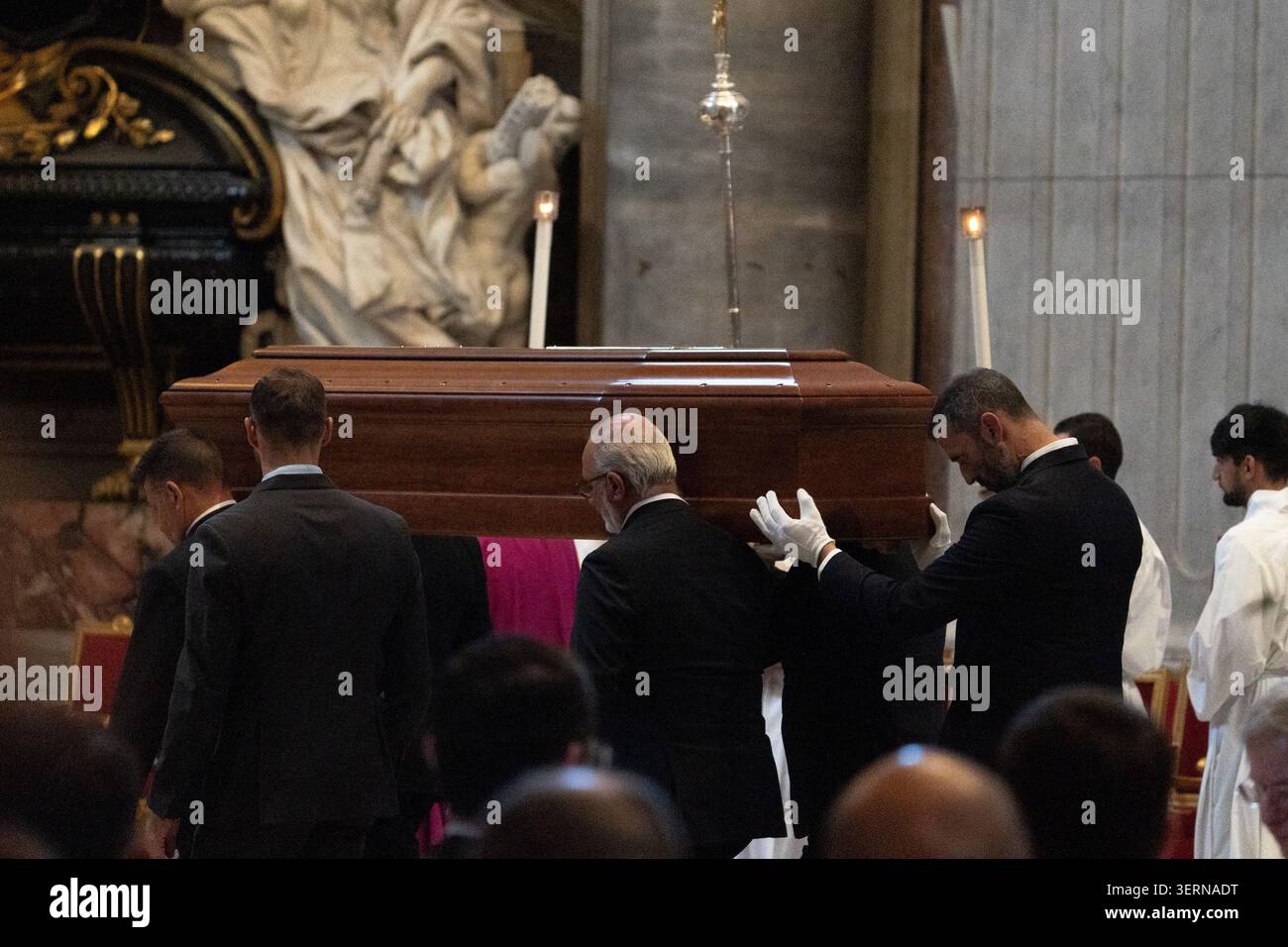 Vatican City 18 June 2026 Pope Leo XIV celebrates the funeral of ...