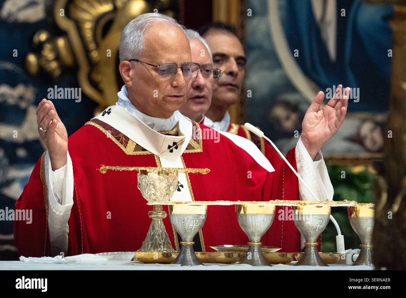 Vatican City 18 June 2026 Pope Leo XIV celebrates the funeral of ...