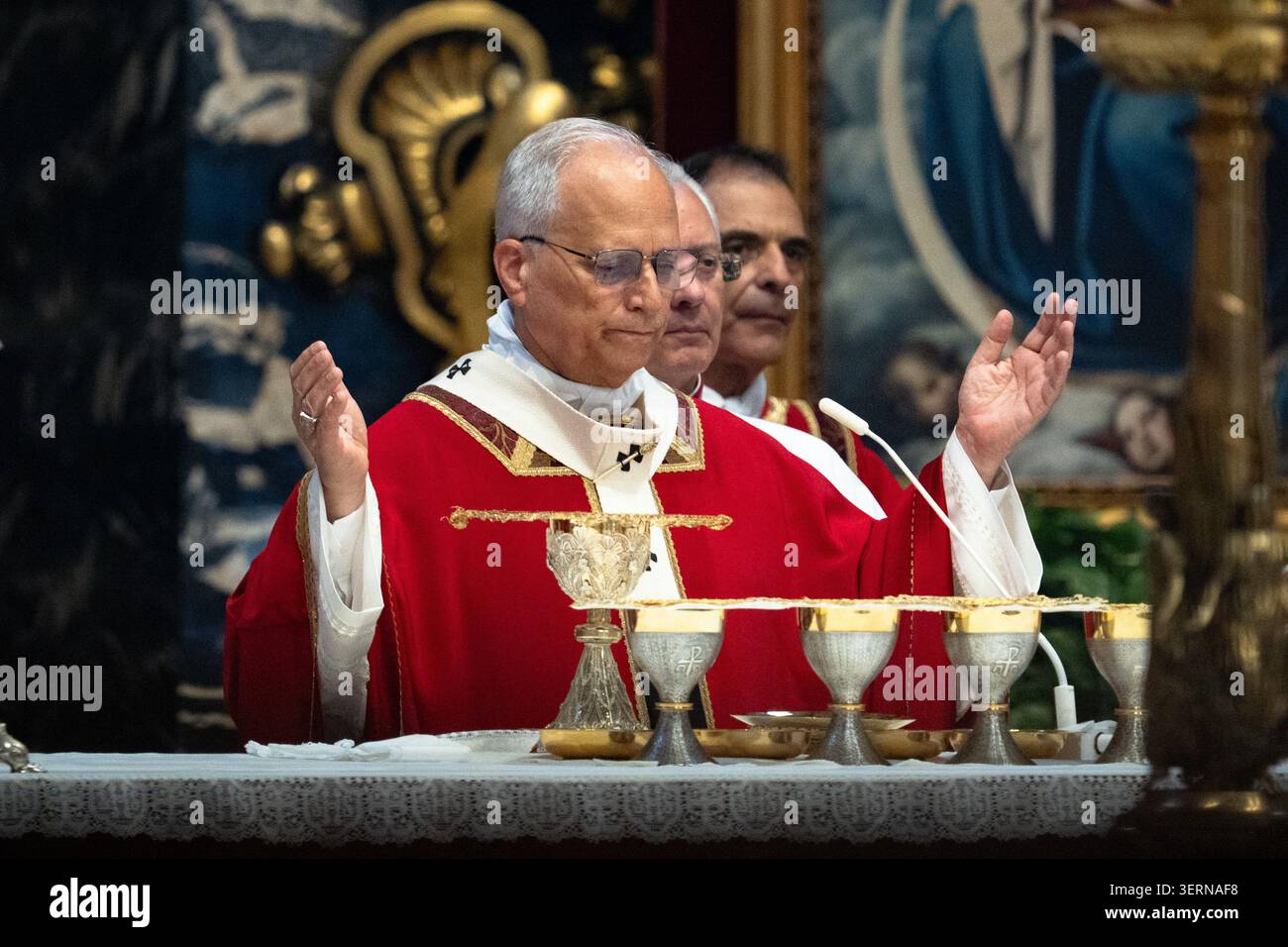 Vatican City 18 June 2026 Pope Leo XIV celebrates the funeral of ...