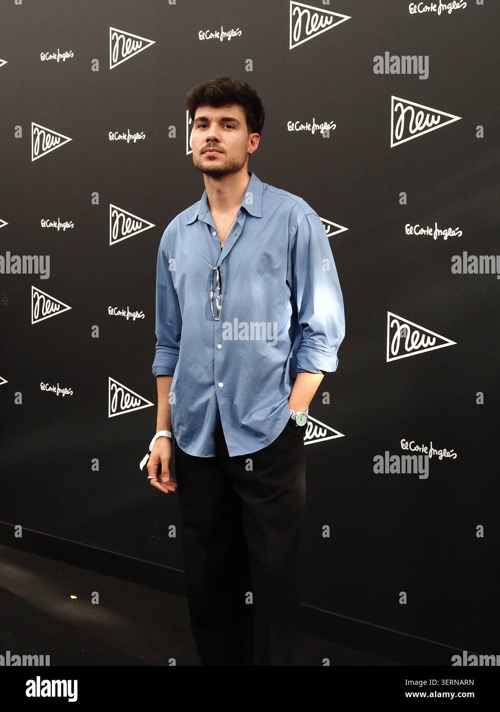 Albert Laro poses at the photocall during the launch event for El Corte ...
