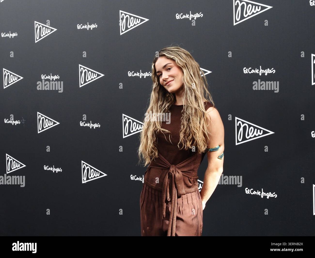 Moni Montes poses at the photocall during the launch event for El Corte ...