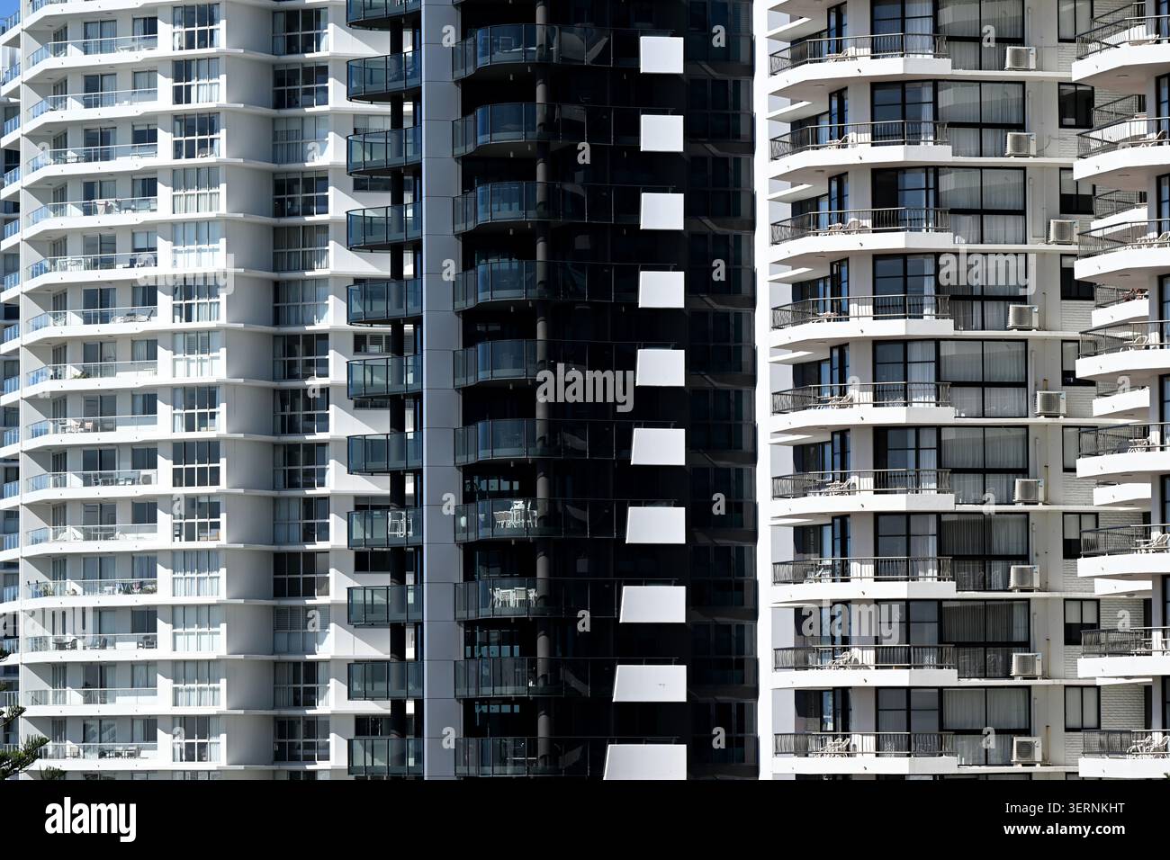 Brisbane, Australia. 19th June, 2026. Beachfront units are seen at ...