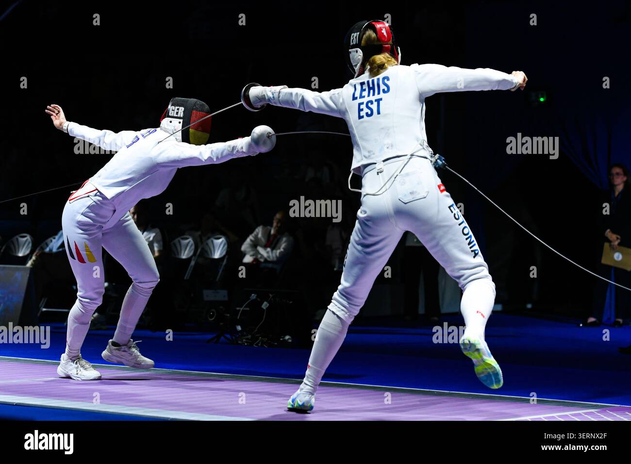 Alexandra EHLER of Germany against Katrina LEHIS of Estonia during 2026 ...