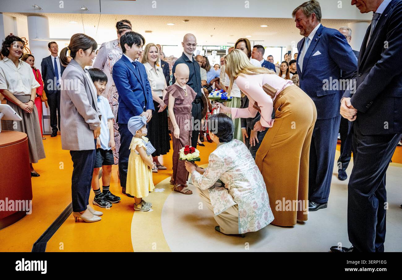 UTRECHT - Visit to the Princess Máxima Center for Pediatric Oncology by ...
