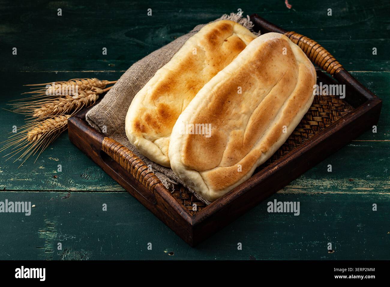 Chinese Guokui Flatbread Traditional Oven Baked Bread Stock Photo - Alamy