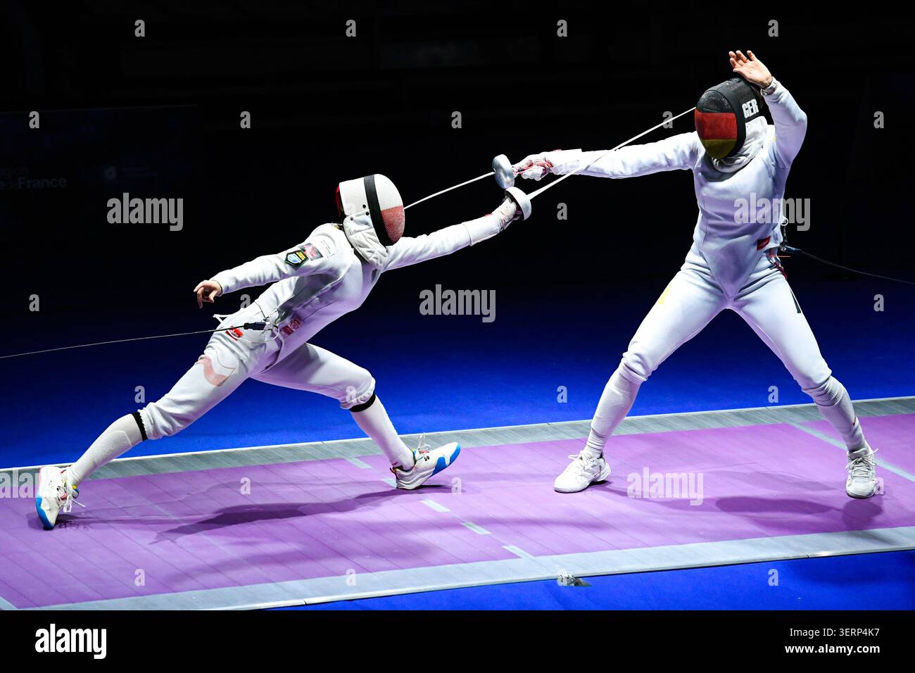 Alicja KLASIK of Poland against Alexandra EHLER of Germany during 2026 ...