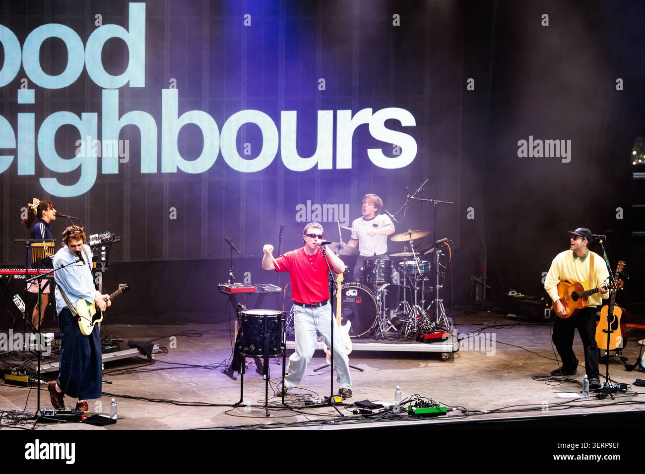 Oslo, Norway. 17th, June 2026. The British band Good Neighbours ...