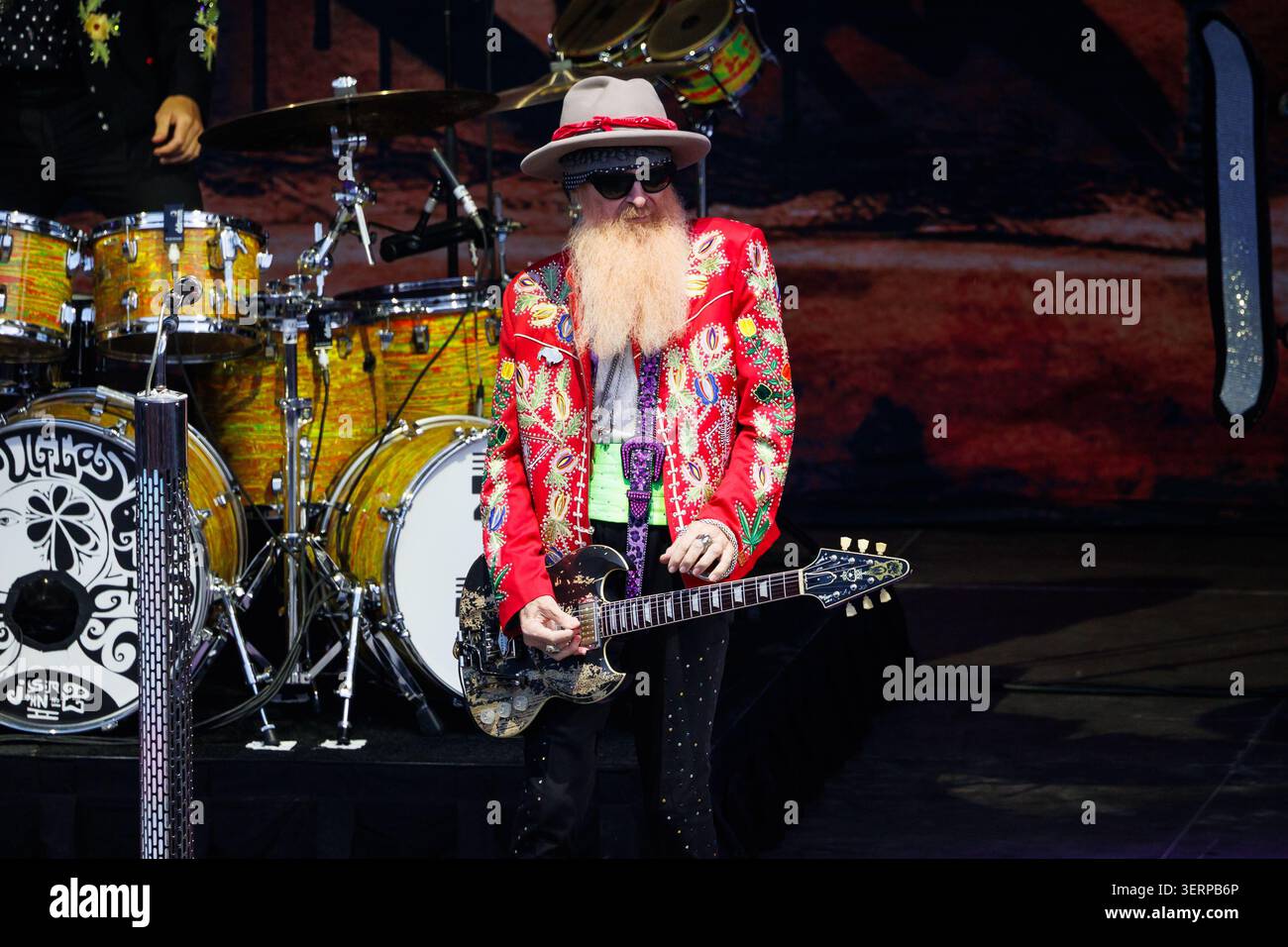 Oslo, Norway. 18th, June 2026. The American rock band ZZ Top perform a ...