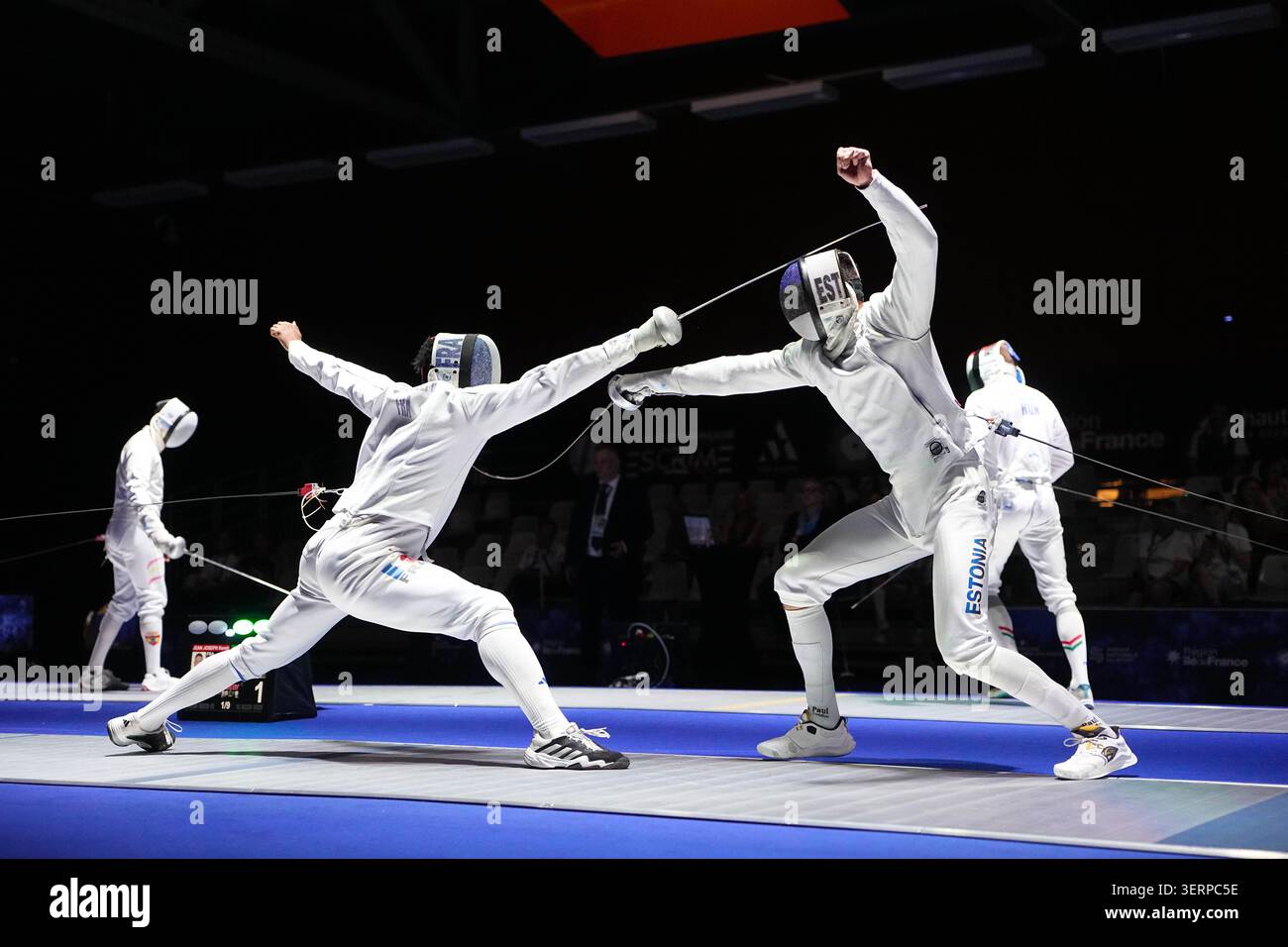 Kendrick JEAN JOSEPH of France and Sten PRIINITS of Estonia during 2026 ...