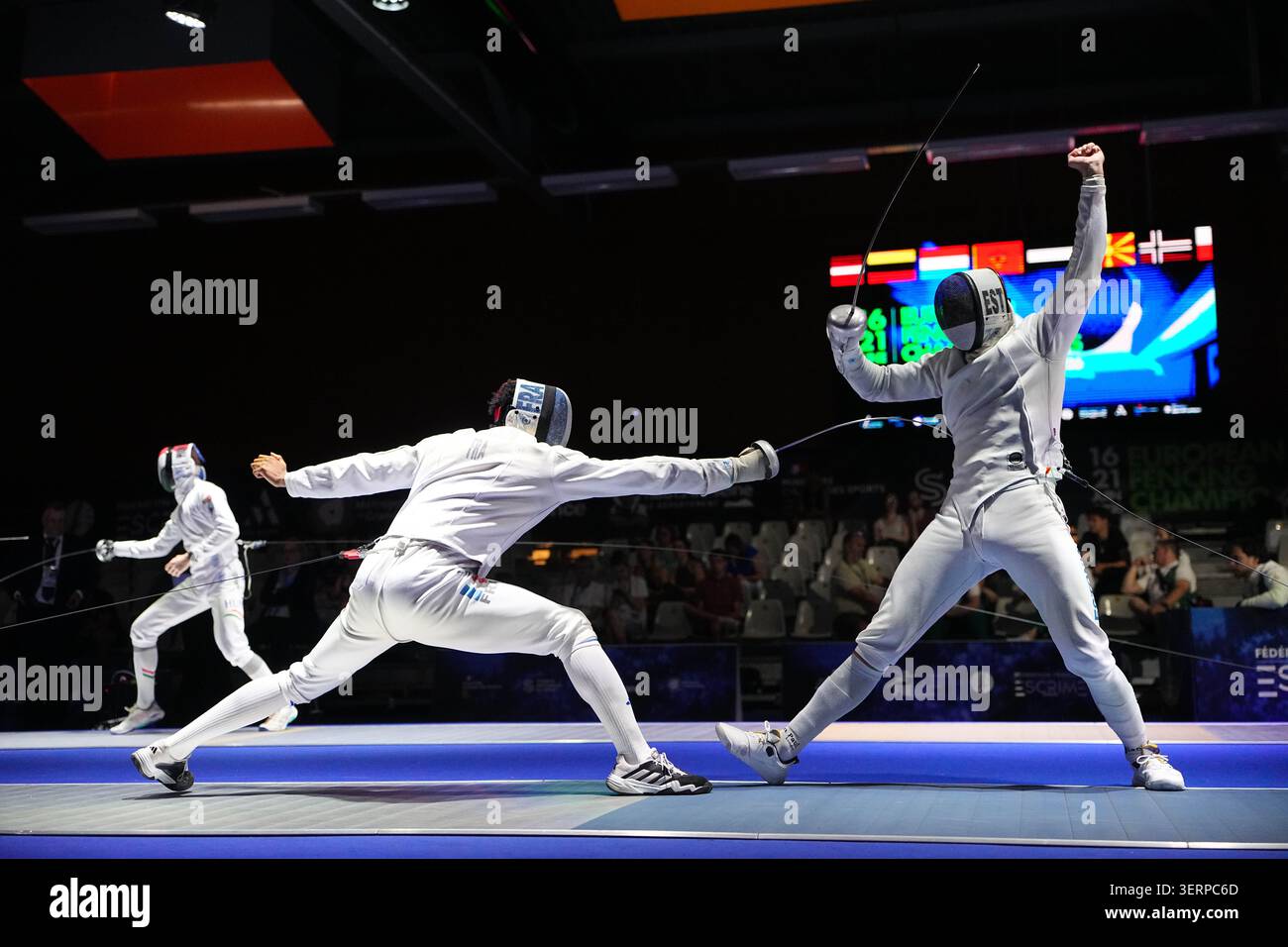 Kendrick JEAN JOSEPH of France and Sten PRIINITS of Estonia during 2026 ...