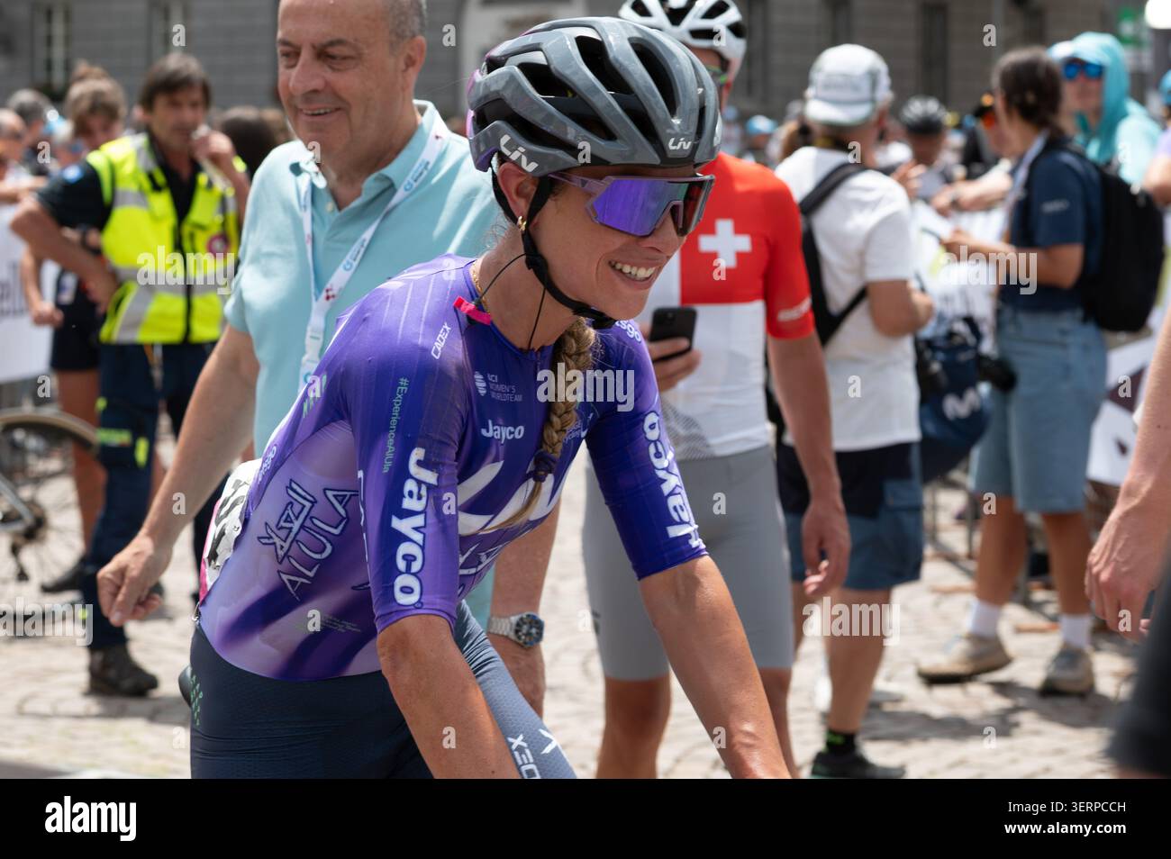 IPA85849094 - Letizia PATERNOSTER, riding a LIV ALULA JAYCO, during the ...