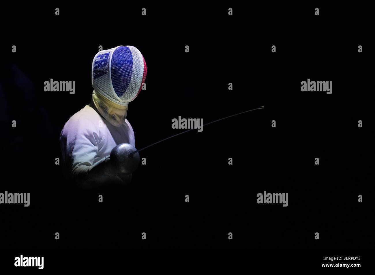 Kendrick JEAN JOSEPH of France during 2026 European Fencing ...