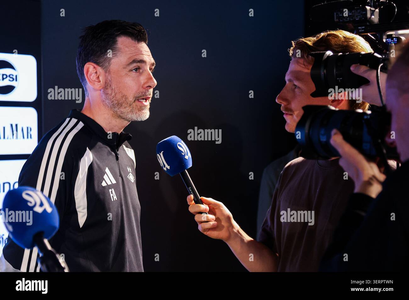 Trondheim 20260619. Freyr Alexandersson meets the press as the new ...