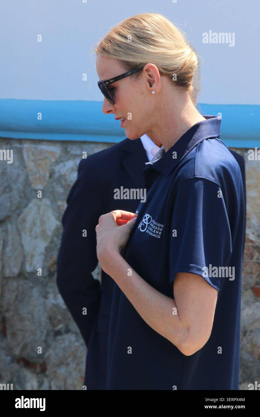 IPA85851117 - Viareggio: Prince Albert of Monaco and Princess Charlene ...