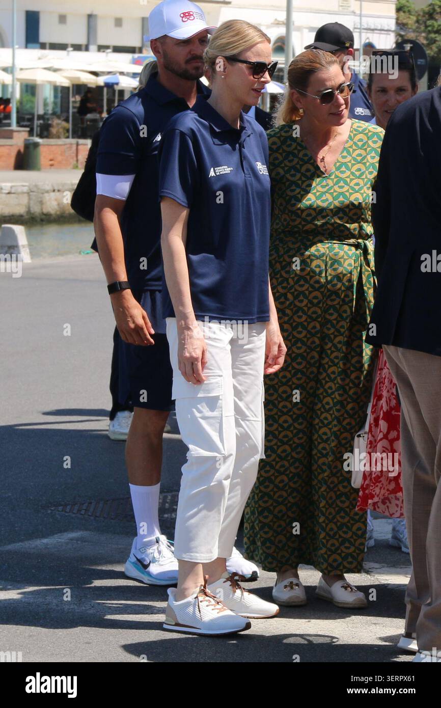 IPA85851132 - Viareggio: Prince Albert of Monaco and Princess Charlene ...