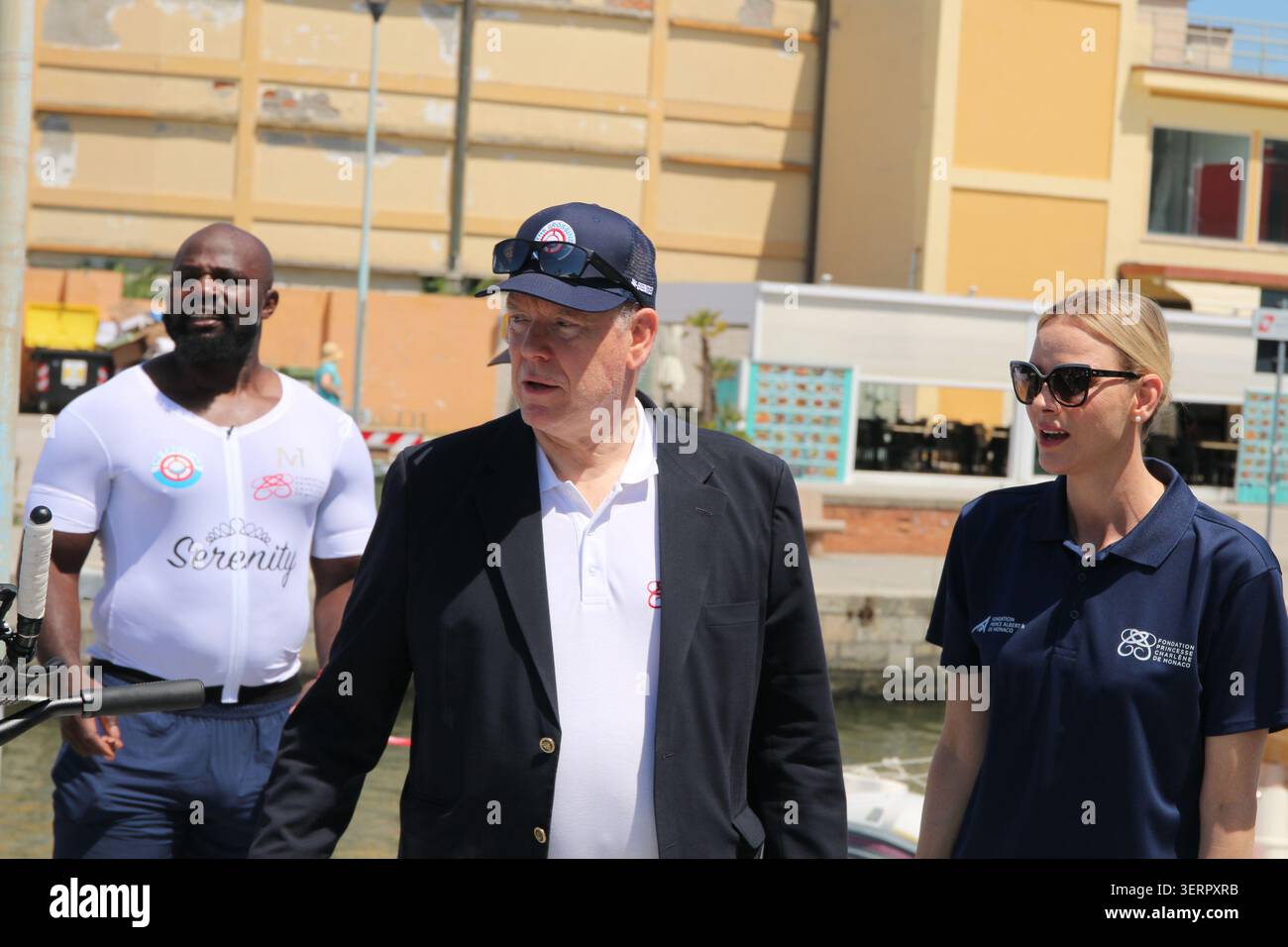 IPA85851100 - Viareggio: Prince Albert of Monaco and Princess Charlene ...