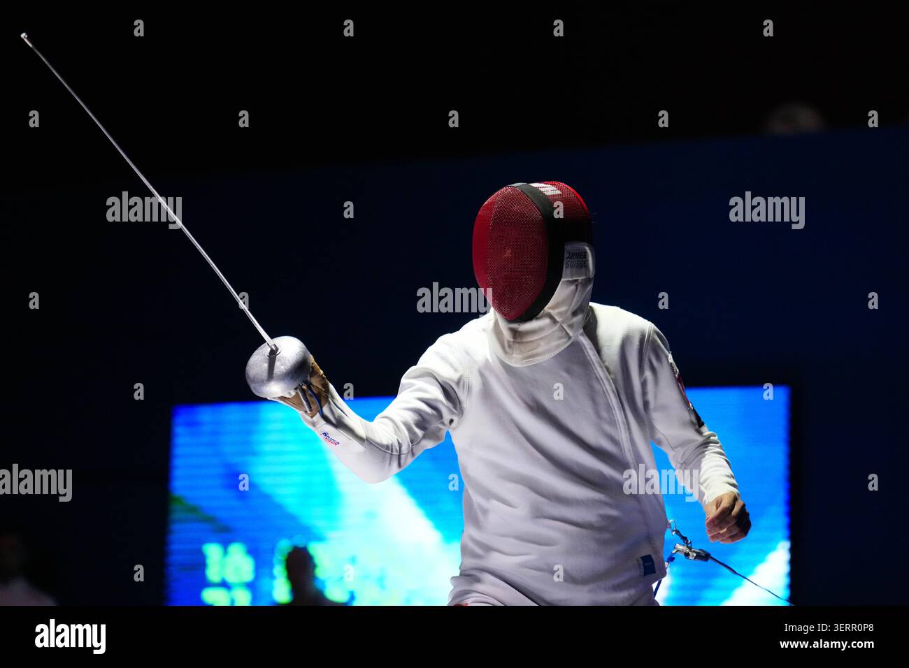 Ian HAURI of Switzerland during 2026 European Fencing Championships ...