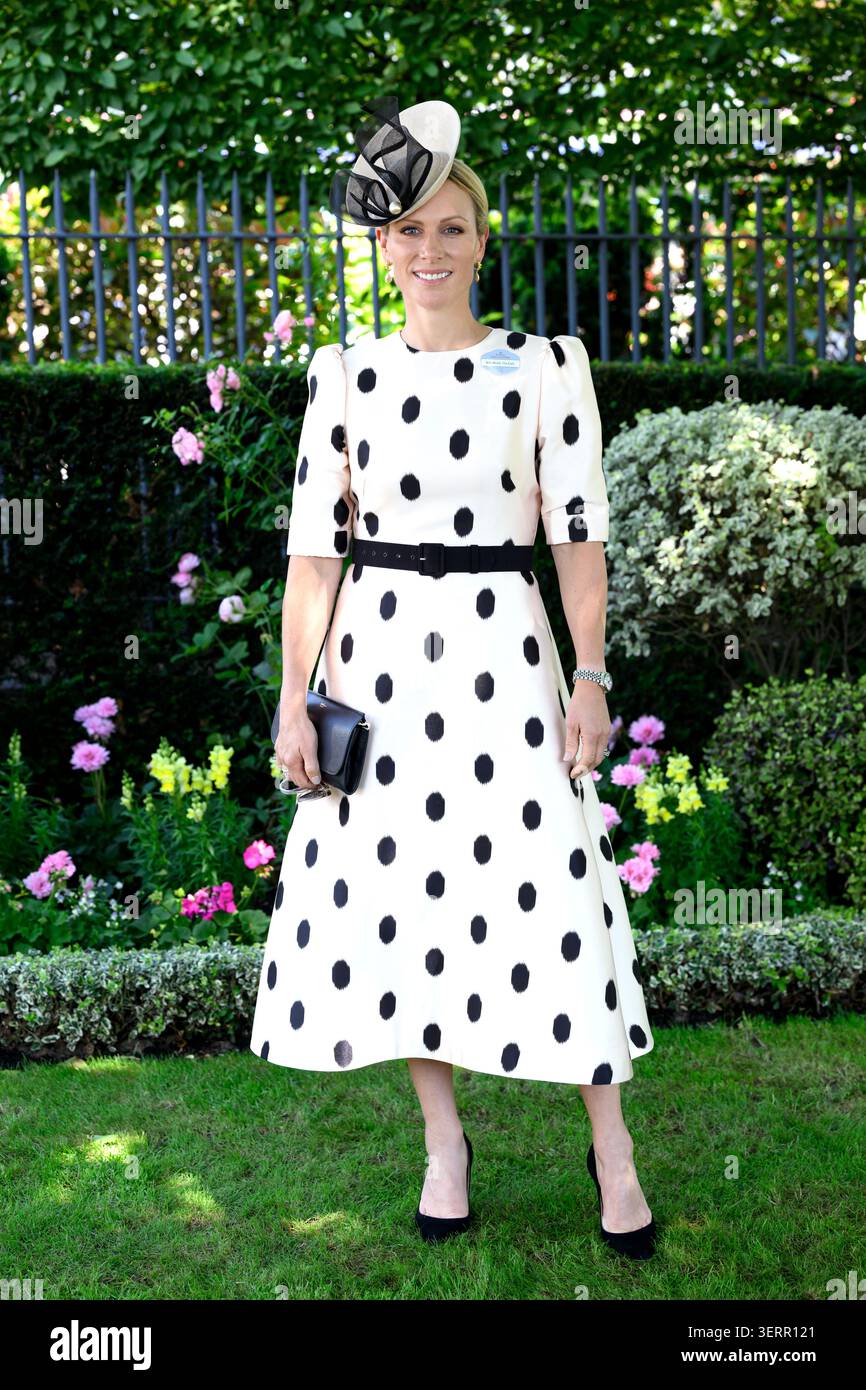 Ascot, UK. June 19th, 2026. Zara Tindall attending day four of Royal ...