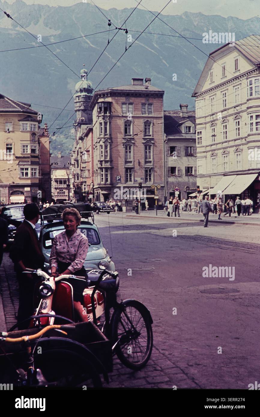 Innsbruck Austria,20220101, Aufnahme ca. 1958, Innsbruck *** Innsbruck ...