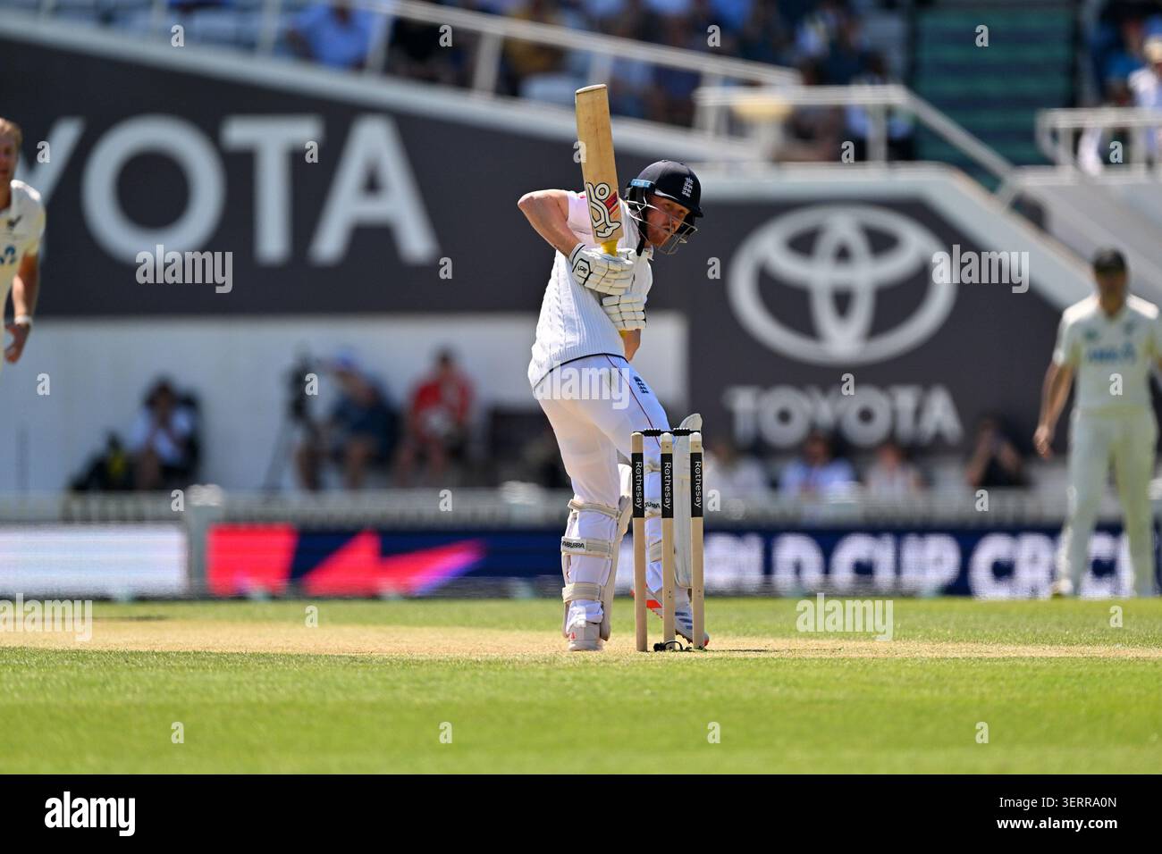 London, England, 19 June 2026 Jordan Cox of England during the first ...
