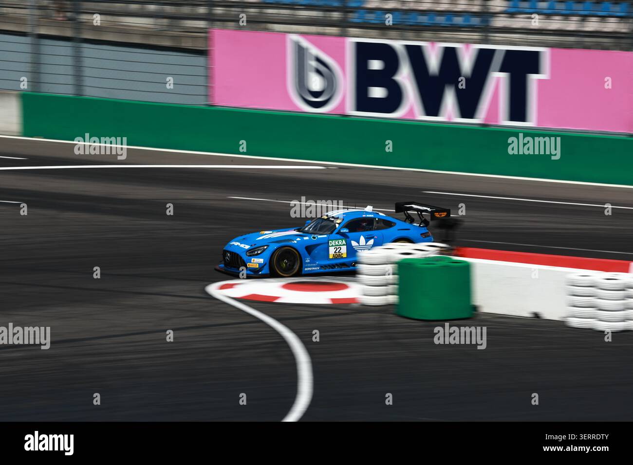 22 Lucas Auer (A/Mercedes-AMG Team Landgraf), Mercedes-AMG GT3, action ...