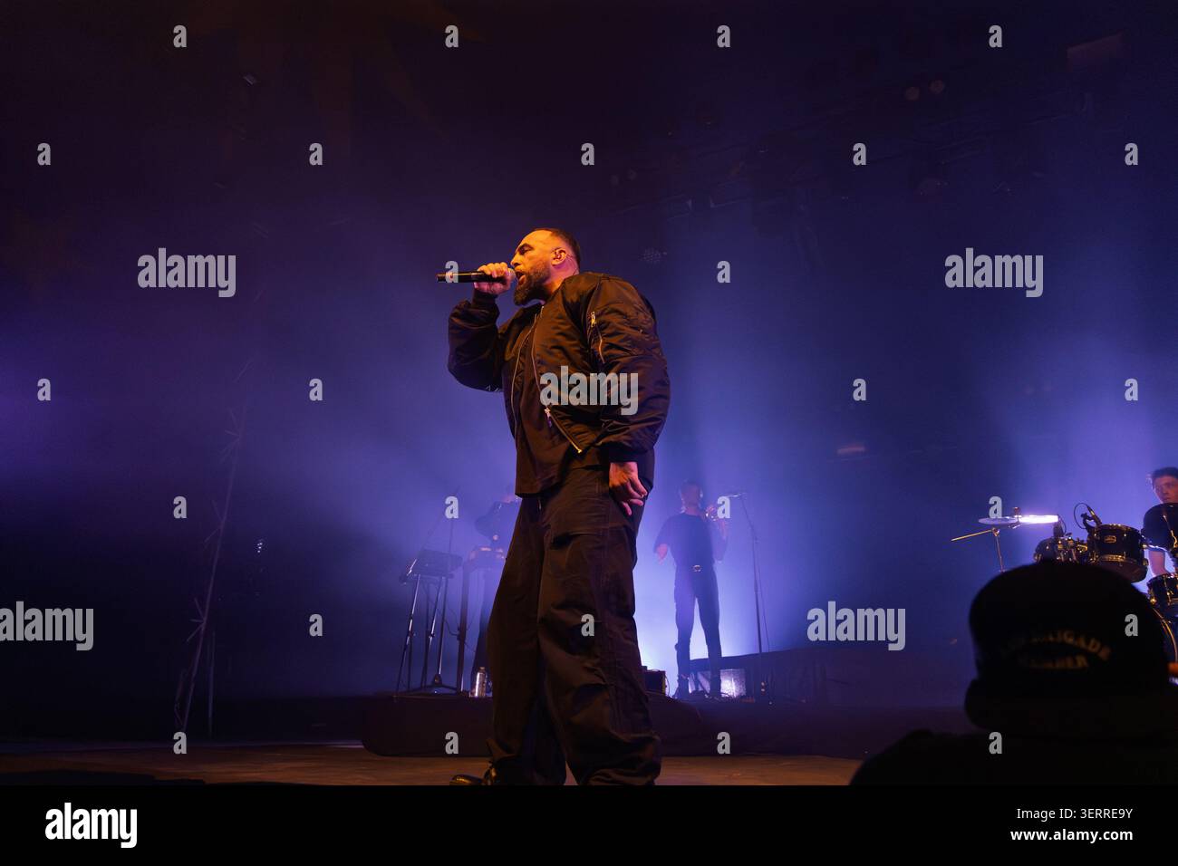 Medine performs during a sold-out concert at the Aucard de Tours ...