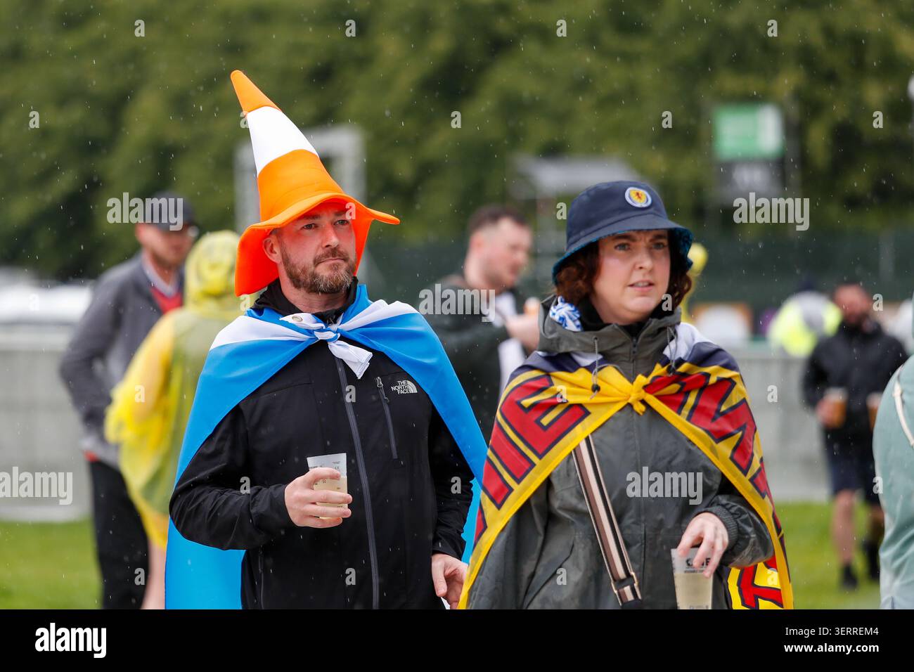 Musics fans on day one of TRNSMT Festival 2026 in Glasgow, Scotland on ...