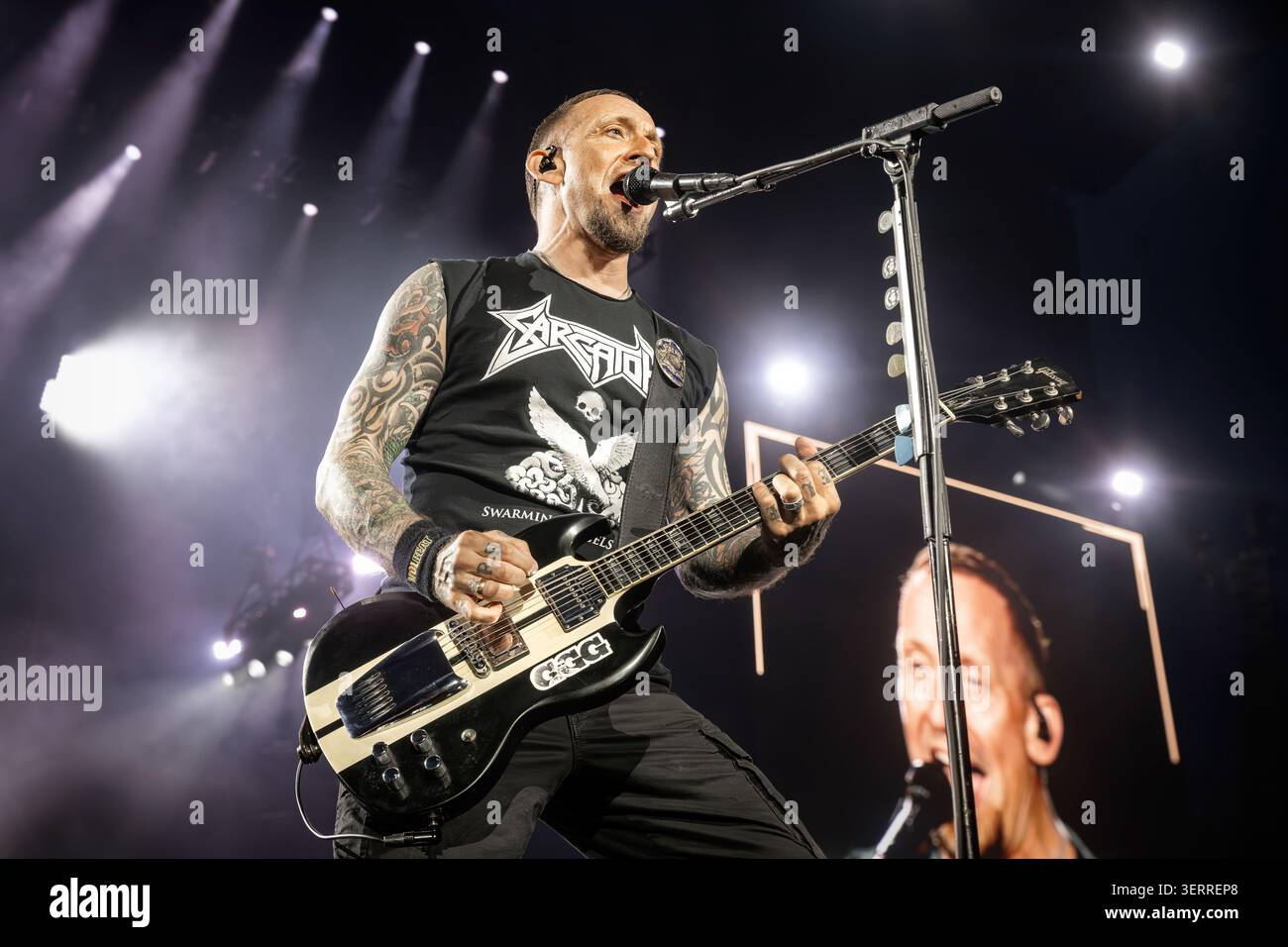 Solvesborg, Sweden. 03rd, June 2026. The Danish hard rock band Volbeat ...
