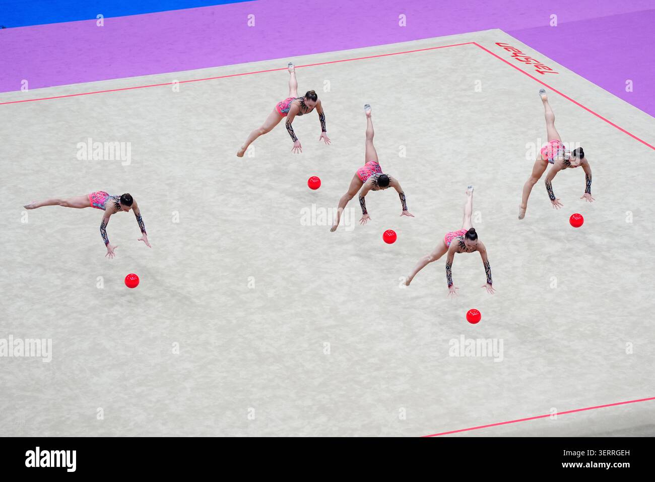 Beijing, China.19th June, 2026. Team of Belarus competes in Group 5 ...