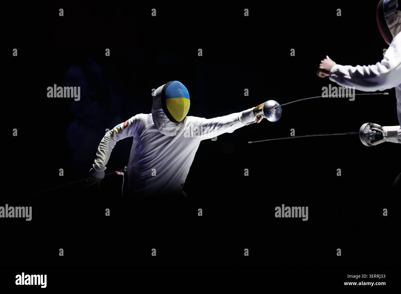 Nikita KOSHMAN of Ukraine during 2026 European Fencing Championships ...