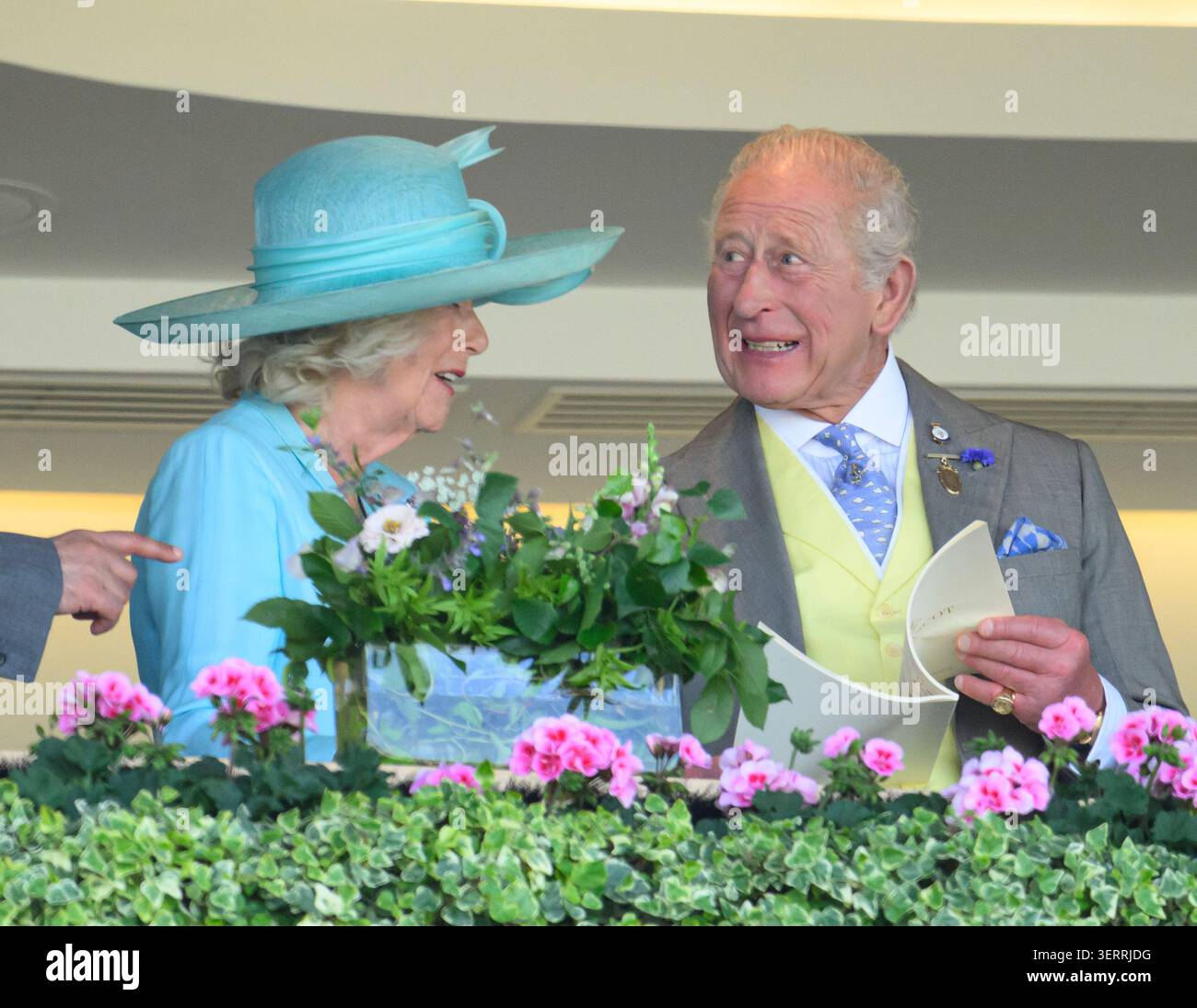 Ascot, UK. June 19th, 2026. Queen Camilla and King Charles attending ...