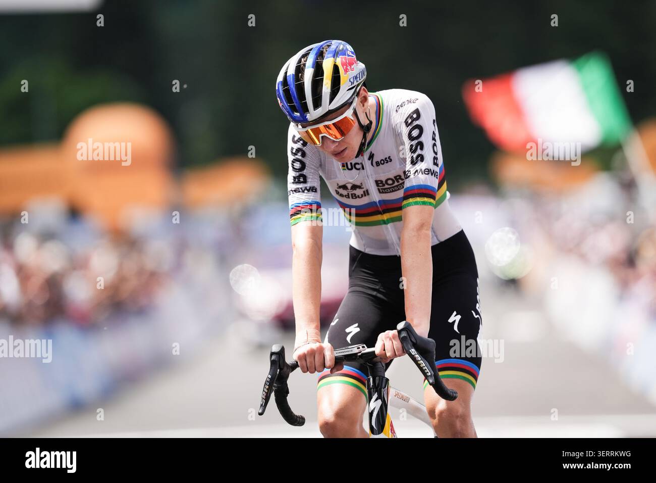 Italy's Lorenzo Mark Finn of Red Bull - Bora - Hansgrohe Rookies stage ...