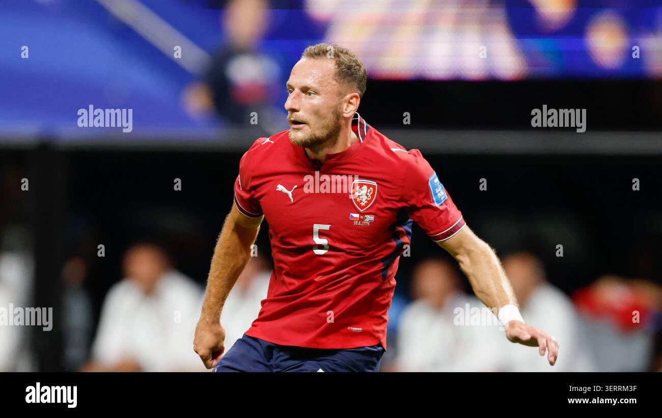 Czechia's Vladimir Coufal during the World Cup Group A soccer match ...